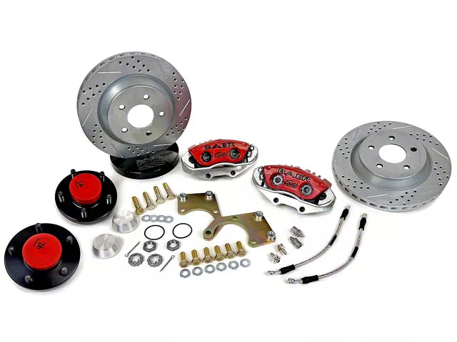 1979-1993 Mustang w/ OE V8 Spindles Baer Classic Series Front 5-Lug Bi ...