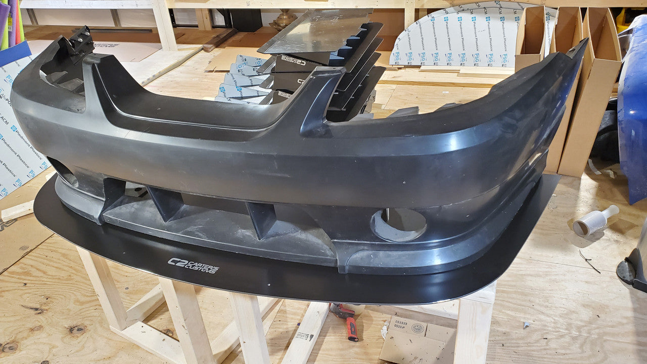 Carter's Customs Roush Front Splitter race – Modify My Stang