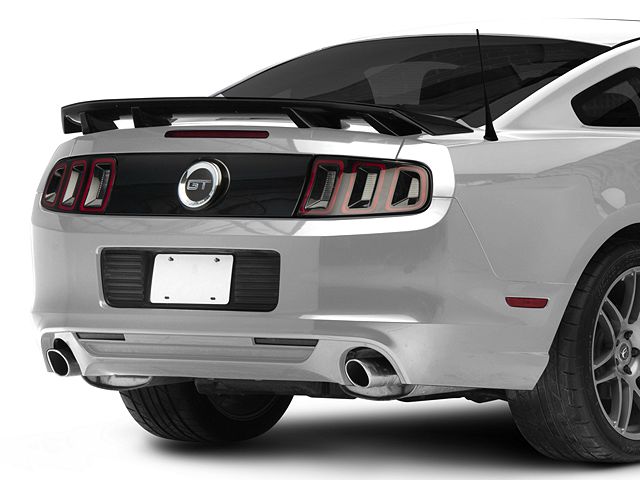 2010-2014 GT/CS Style Rear Spoiler; Gloss Black – Modify My Stang