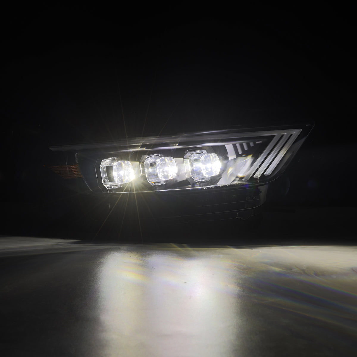 2015-2017 Mustang AlphaRex NOVA-Series Led Projector Headlights Alpha ...